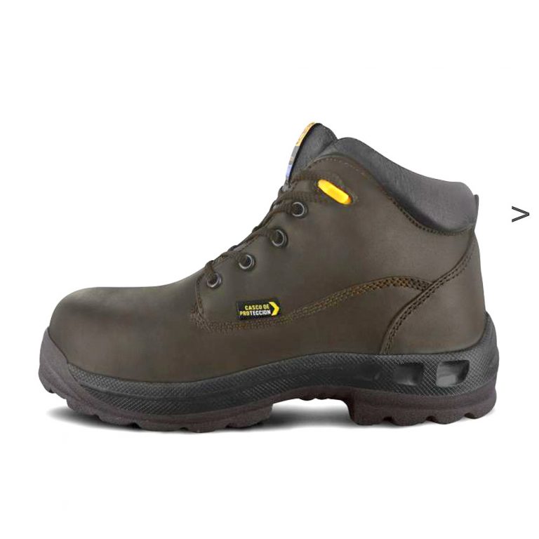 Modelo 0330 Café – Zapato de Seguridad Querétaro